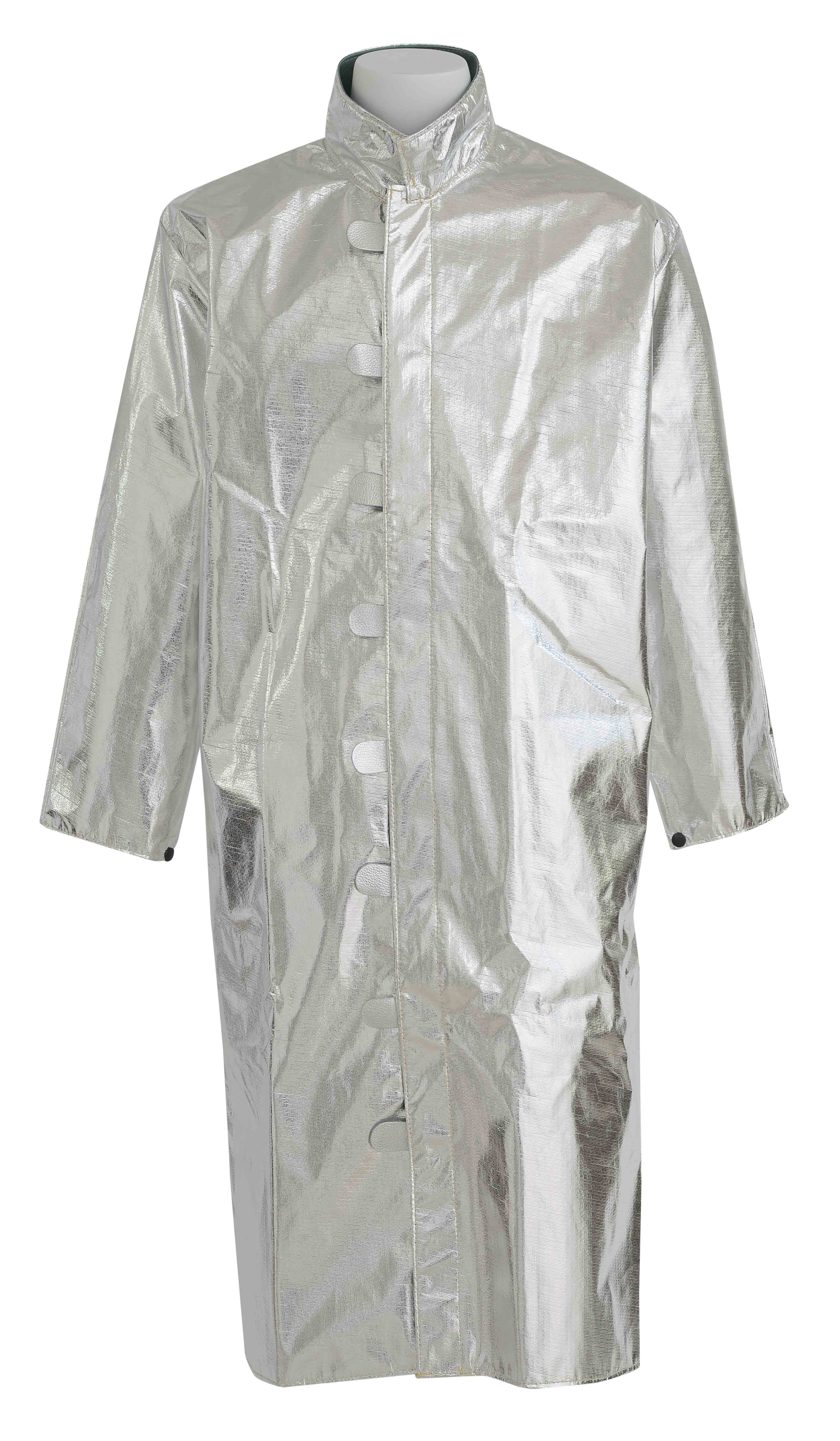 Lightweight Aluminized Coat with Vented Back and Underarms