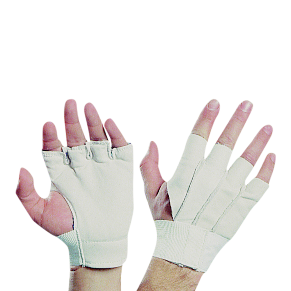 White Grain Leather Hand Guard